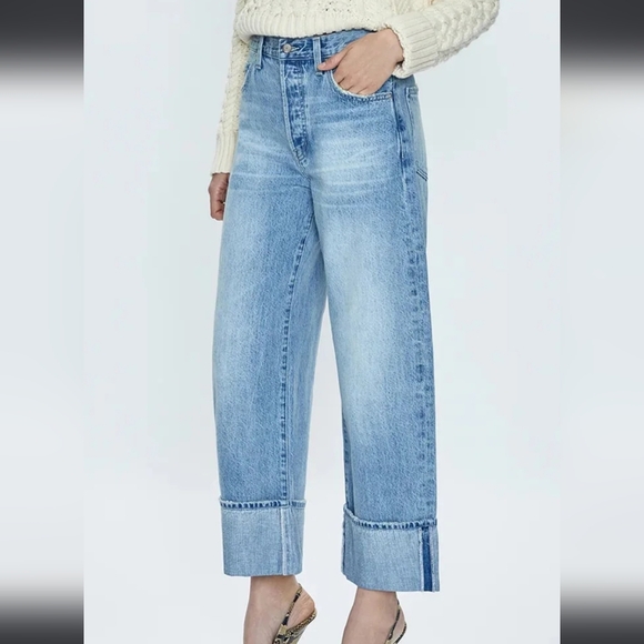 pistola | Jeans | Pistola Light Blue Wide Leg Jeans | Poshmark